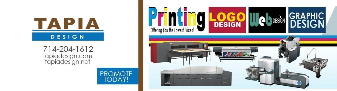 Tapia Design - Printing & Logo Design Services-Banners-Displays-Signs ...