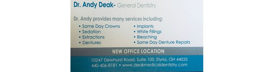 Deak Medical Dentistry- Andrew Deak MD, DMD - Elyria - Alignable