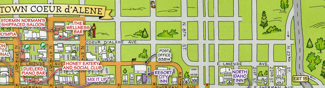 Discovery Map : Coeur d'Alene - Post Falls, ID - Alignable