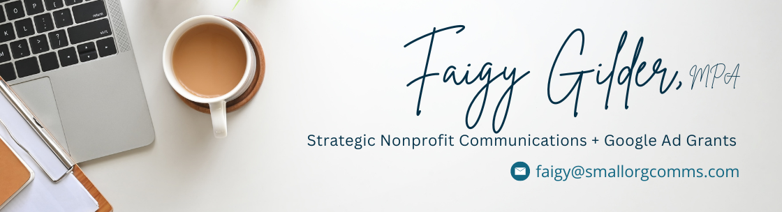 Faigy Gilder, Nonprofit Marketing at Gilder Consulting Group - Alignable