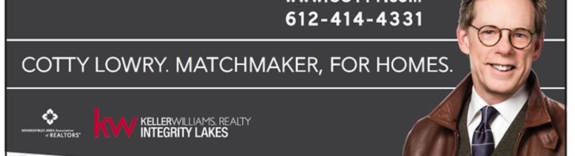 Cotty Lowry's Billboard at Keller Williams Realty Integrity Lakes ...