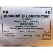 Diamond D construction of Dillon - Dillon, MT - Alignable