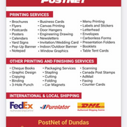 20% disc on your first printing with us by PostNet in Mississauga, ON ...
