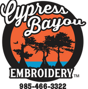 Cypress Bayou Embroidery and Screen Printing - Bourg - Alignable