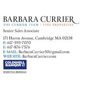 Barbara Currier and the Currier Team - Cambridge, MA - Alignable
