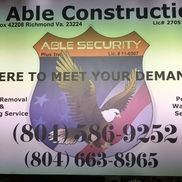 Able Security Plus Inc. - Richmond, VA - Alignable