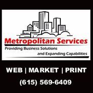Metropolitan Services Web Design - Nashville, TN - Alignable