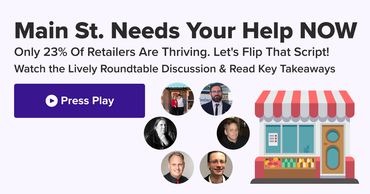 Alignable's First-Ever Retail Rescue Roundtable: Main Street Merchants ...