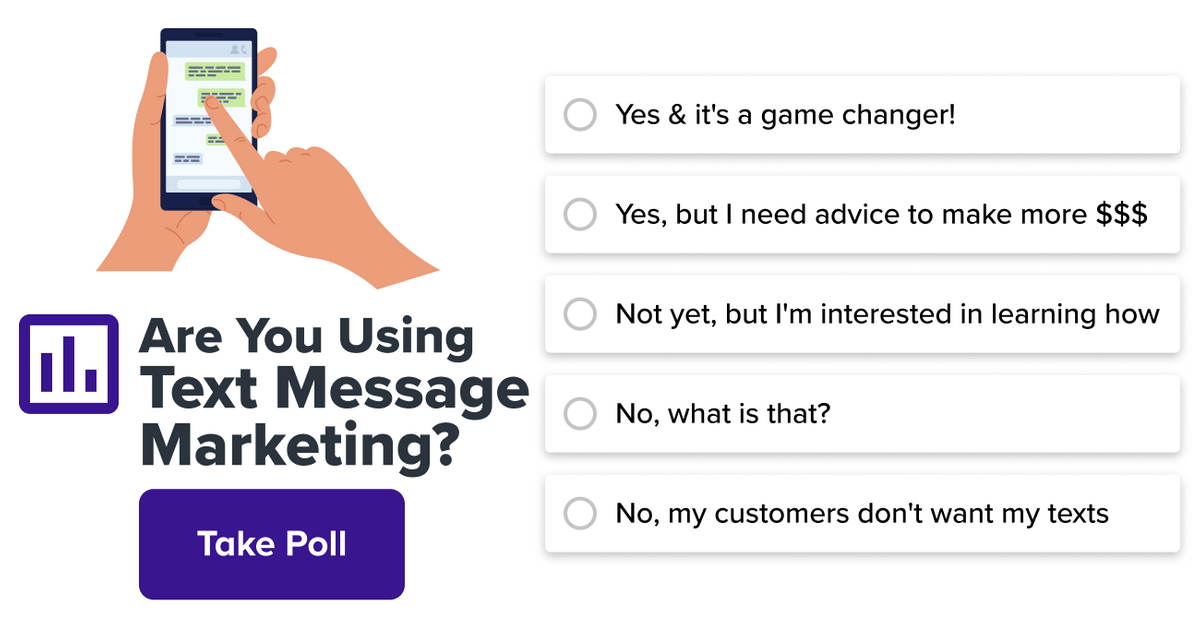 [POLL] -- Is Your Marketing Using The Latest Techniques? - Alignable