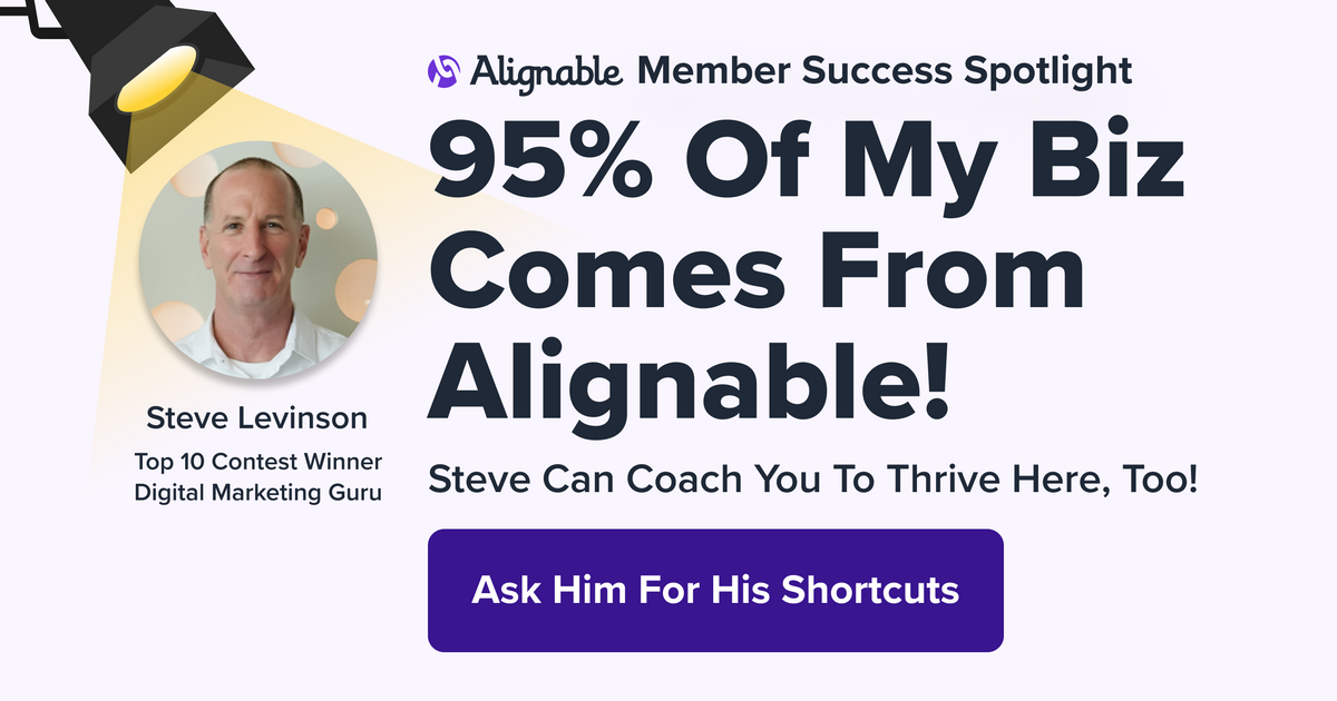 Networking Superhero Steve Shares His Wisdom - Alignable