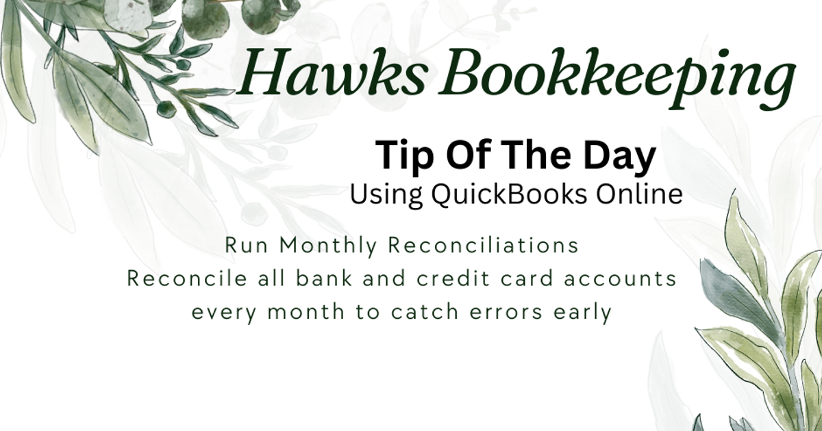 QuickBooks Online Tip!, Alignable Alliance of Denver, CO - Alignable