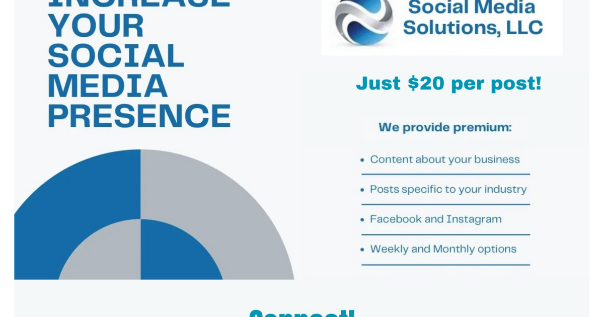$20 Instagram and Facebook posts for your business!, All About ...