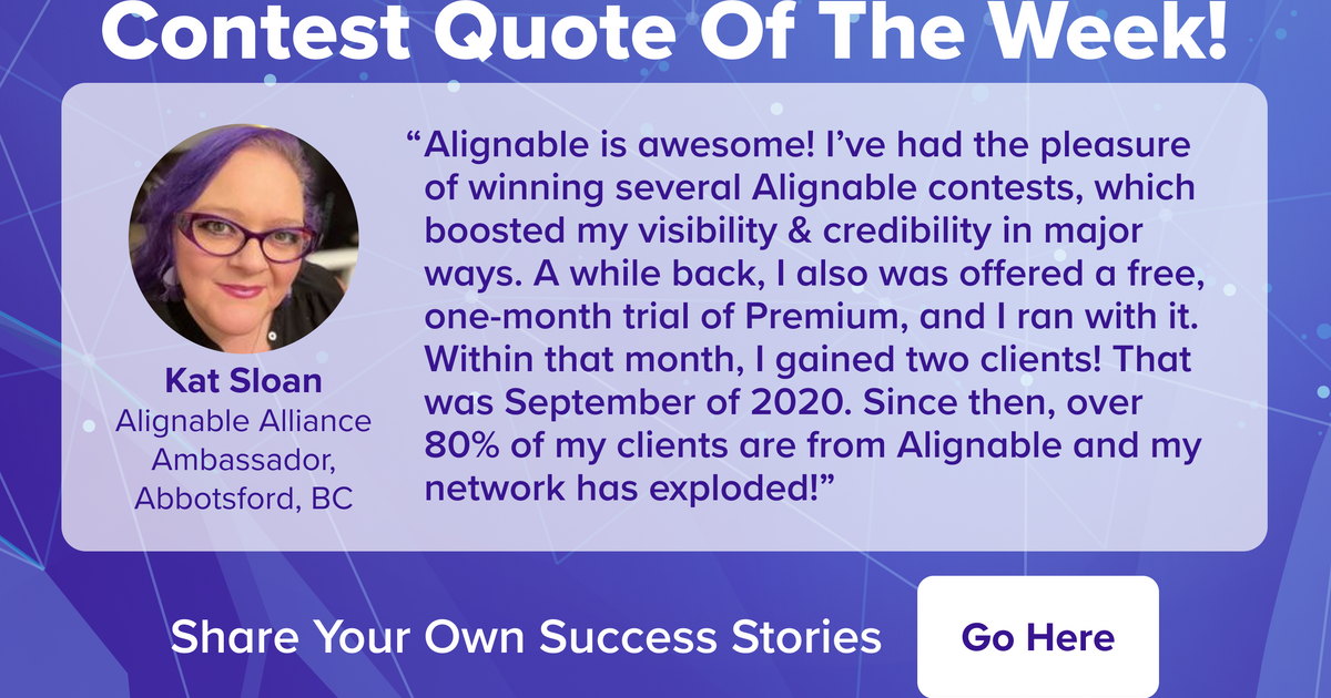 Quote Of The Week: Hear Why Kat Sloan Loves Our Contests & Share Your ...