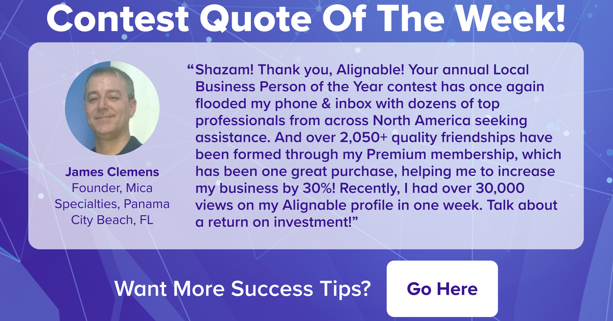 Why James Clemens Is One Of Alignable's Best, Most Helpful Networkers ...