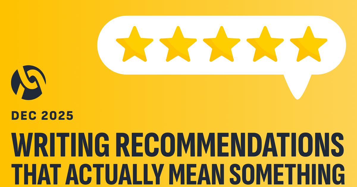 Writing Recommendations That Actually Mean Something - Alignable
