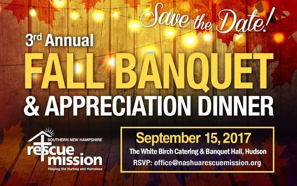 3rd Annual Fall Banquet and Appreciation Dinner by Southern New ...