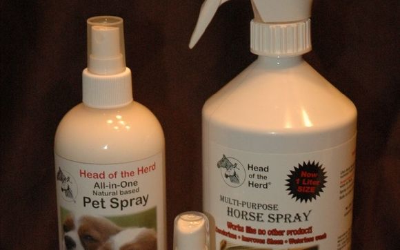 Head of the Herd Natural Animal Spray for Dogs and Horses by Head of ...