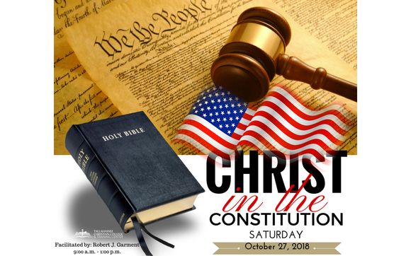 CHRIST IN THE CONSTITUTION: THE BIBLICAL ROOTS OF OUR FOUNDING ...