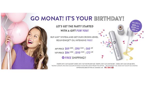 BIRTHDAY CELEBRATION WEEKEND by MONAT Global Id#49424 in Summerside, PE ...