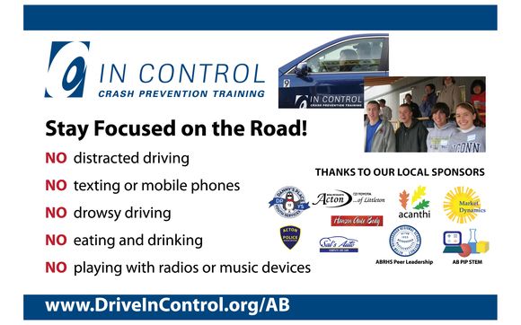 AB Drive In Control - Distracted Driving Awareness Month by Hansen Auto ...