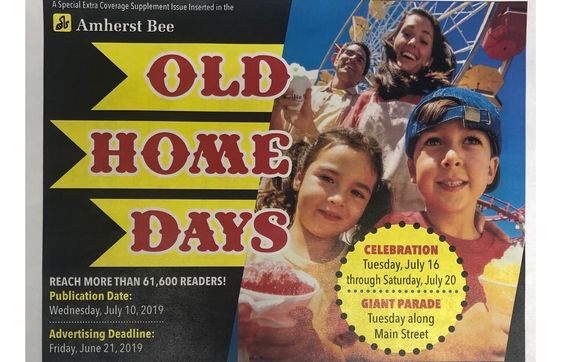 Amherst Bee Old Home Days Special Insert! by Kara Damon Measer - Bee Group Newspapers in Amherst ...