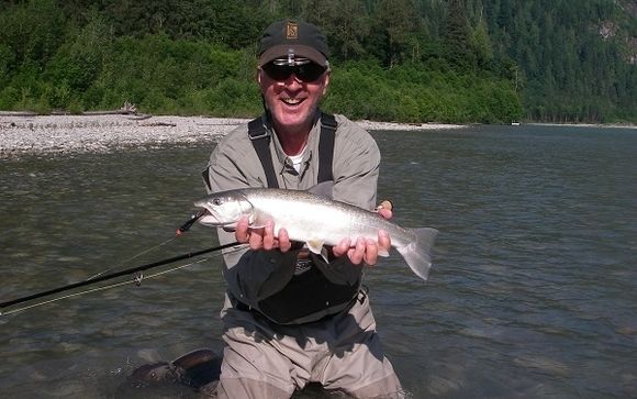Fly Fishing for Sea run Dolly Varden on the famous Upper Pitt river by ...