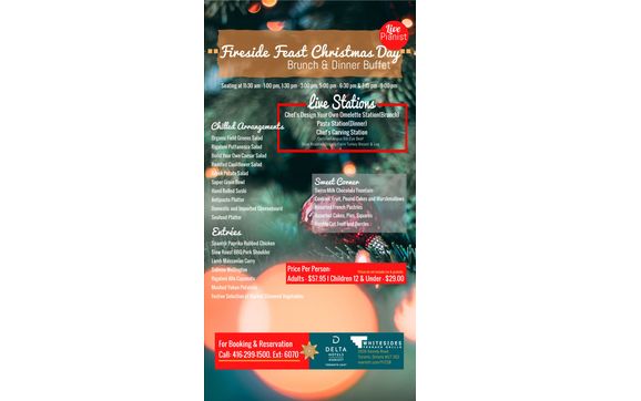 Christmas Buffet by Delta Hotels by Marriott Toronto East in Toronto ...