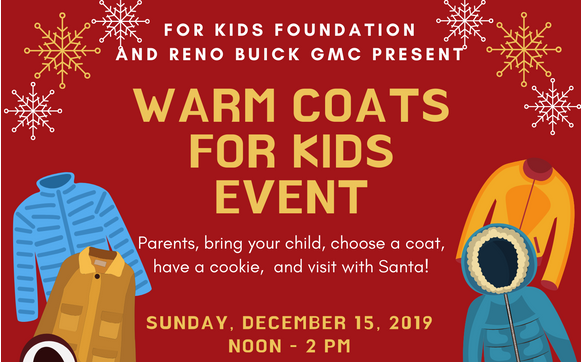 Warm Coats for Kids Event by For Kids Foundation in Reno, NV - Alignable
