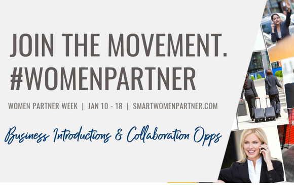 Women Partner Week: Network With Women Who Can Open Biz Doors For You ...