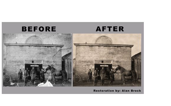 Photo Restoration by ADB Productions - Alan Brock - Photoshop Tutor in ...