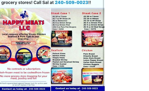 Happy Meats LLC by Happy Italian Delight LLC in Bowie, MD - Alignable