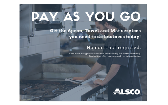 Pay As You GO Program by Alsco Linen & Uniform Services in Oklahoma ...