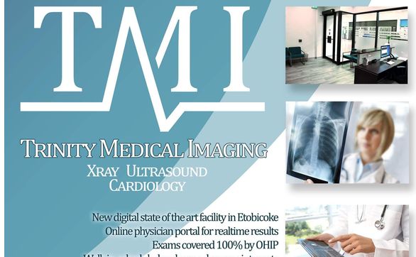 Same day Xray/Ultrasound with physical distancing by Trinity Medical ...