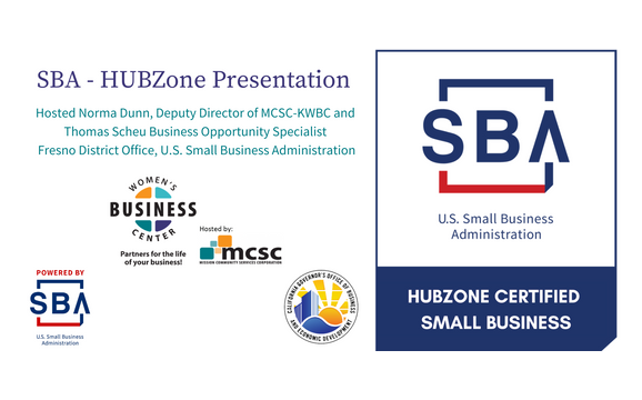SBA HUBZone Presentation by MCSC Kern Women’s Business Center in ...