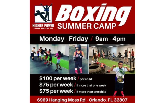 Summer Boxing Camp by Higher Power Boxing Academy LLC in Orlando, FL ...