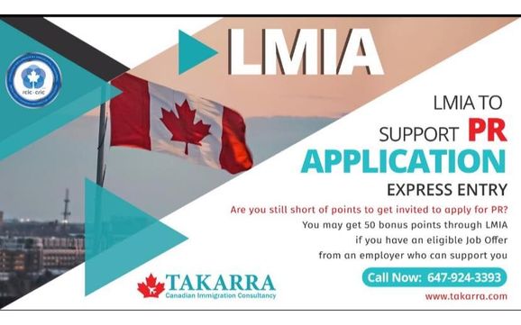 LMIA APPLICATION TO SUPPORT PR IN EXPRESS ENTRY by Takarra - Canadian ...