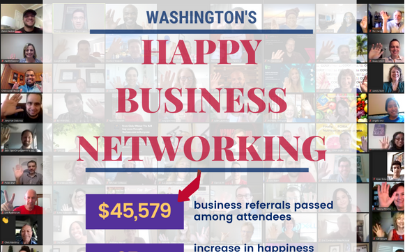 Free Online Happy Business Networking Washington by Naturally Plus ...