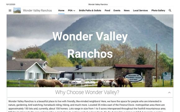 Wonder Valley Ranchos New Website Launch by Wonder Valley Property ...