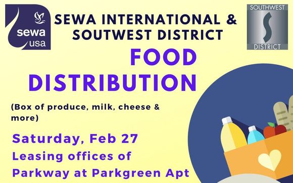 SEWA Intl & SW Food Distribution by Coalition of Community ...