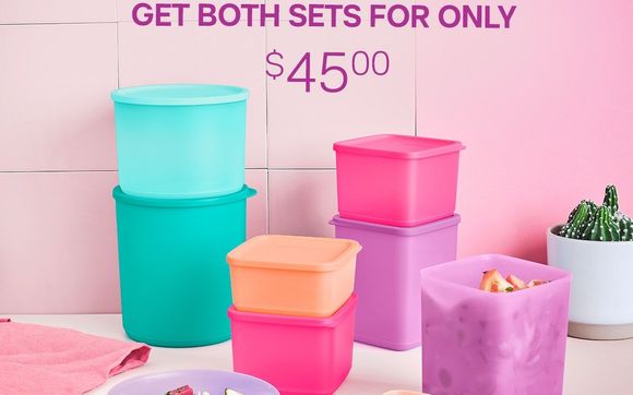 Tupperware Square/Round Canisters by Tupperware in Albuquerque, NM ...