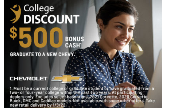 Graduate to a New Chevy by Jim Trenary Chevrolet in O Fallon, MO ...