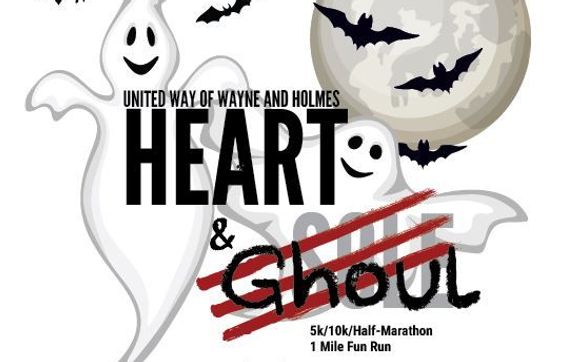 Heart & Ghoul 5k, 10k and 1/2 Marathon by United Way of Wayne and ...