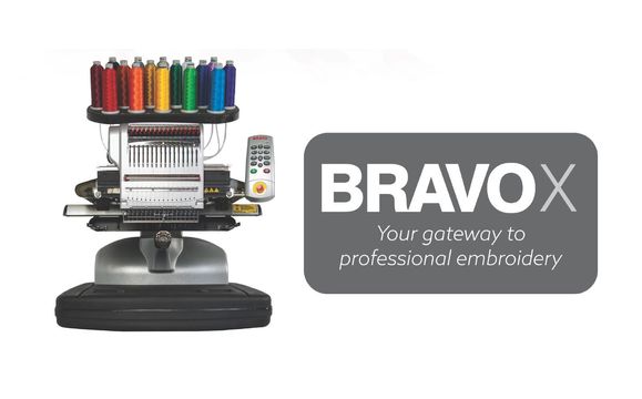 Melco Bravo X Embroidery Machine by Machine Trader Plus in Monroe, NC ...