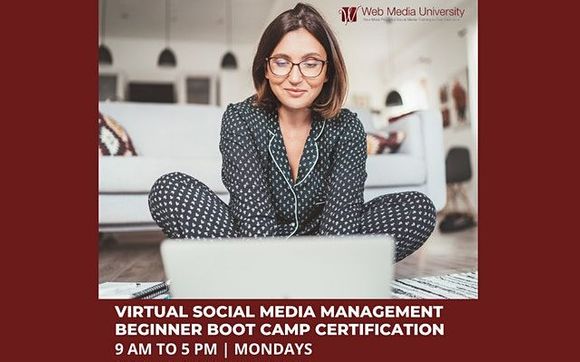Virtual Live Social Media Management Beginner Boot Camp Certification ...