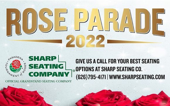 2022 Rose Parade Tickets & Its Events On Sale Now! by Sharp Seating ...