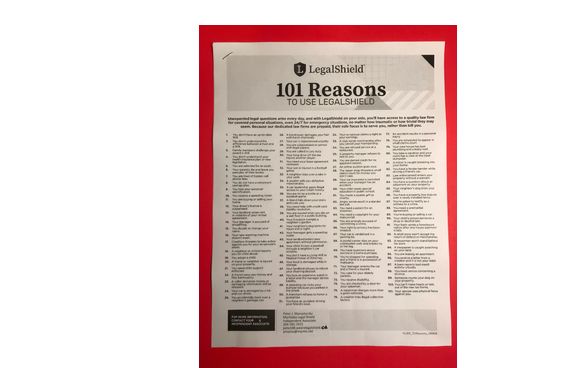 LEGALSHIELD Manitoba-101 Reasons To Use LegalShield by LegalShield ...