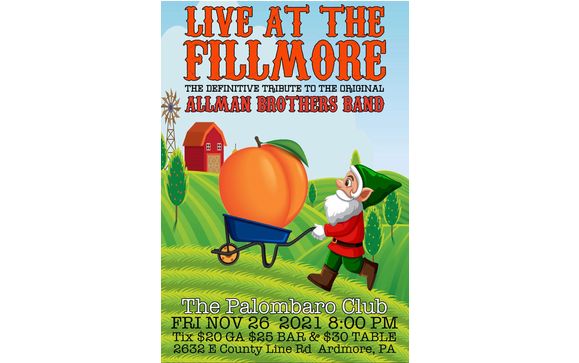 LIVE AT THE FILLMORE is coming to The Palombaro Club in Ardmore!!! by ...