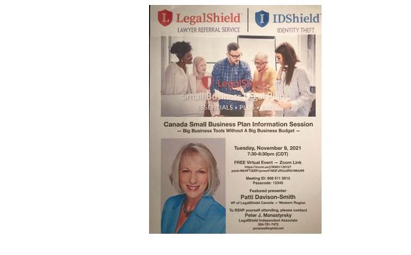 LegalShield Manitoba-Virtual Presentation on How to Provide and Protect ...
