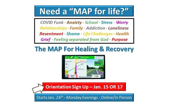 The MAP For Healing & Recovery - Orientation & Registration by Mission ...