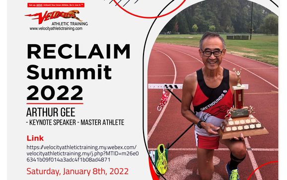 RECLAIM Summit 2022 - Arthur Gee - Master Athlete - Keynote Speaker by ...